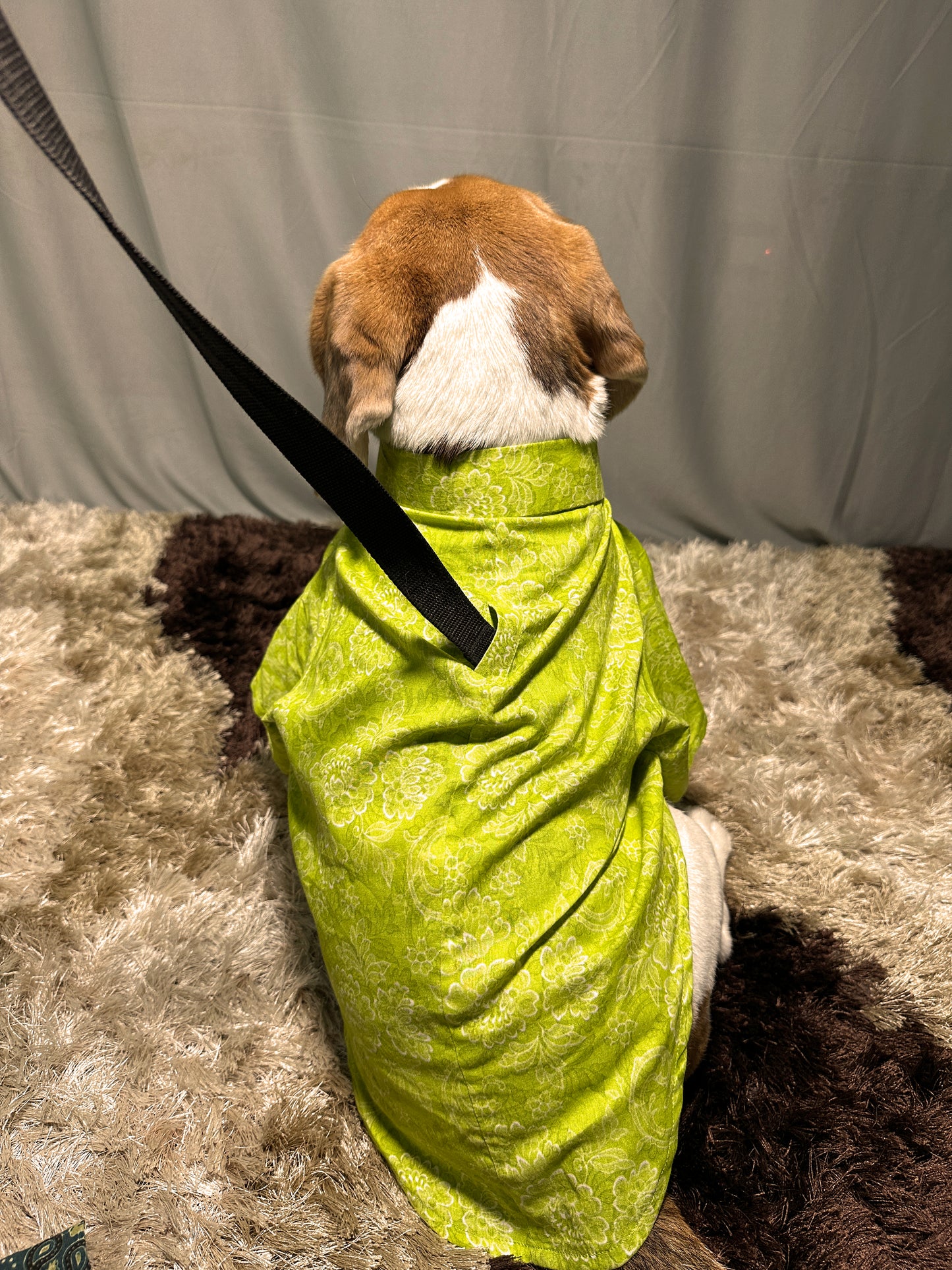 Lime Green Shirt with Bow – Siva